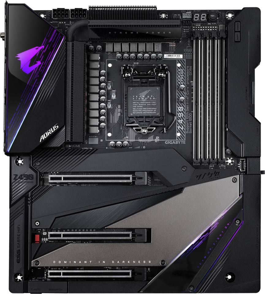 Gigabyte Z490 Aorus Xtreme - Motherboard Specifications On MotherboardDB
